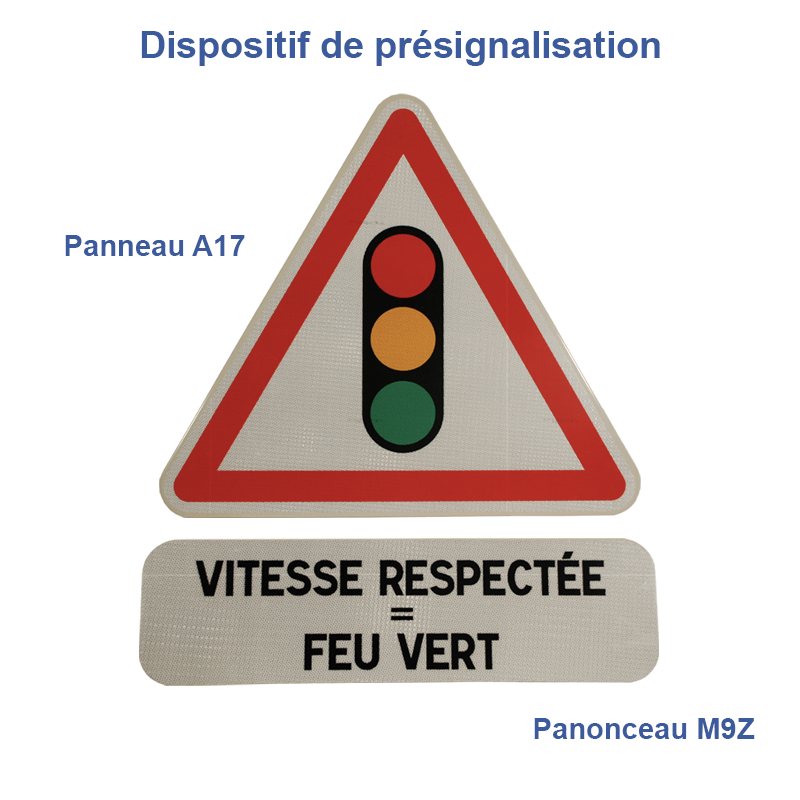 Feu tricolore intelligent comportemental I WP Signalisation