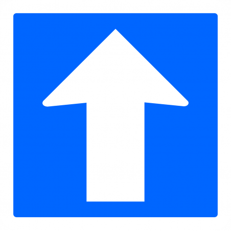 Panneau C12 - Circulation à sens unique I WP Signalisation