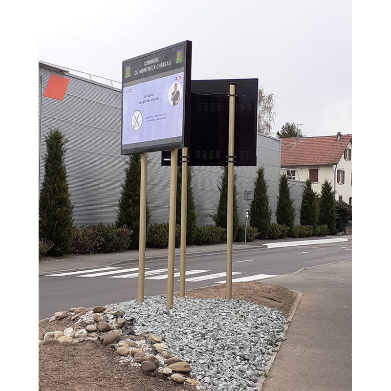 Afficheur LED routier I Ecran géant extérieur | WP Signalisation