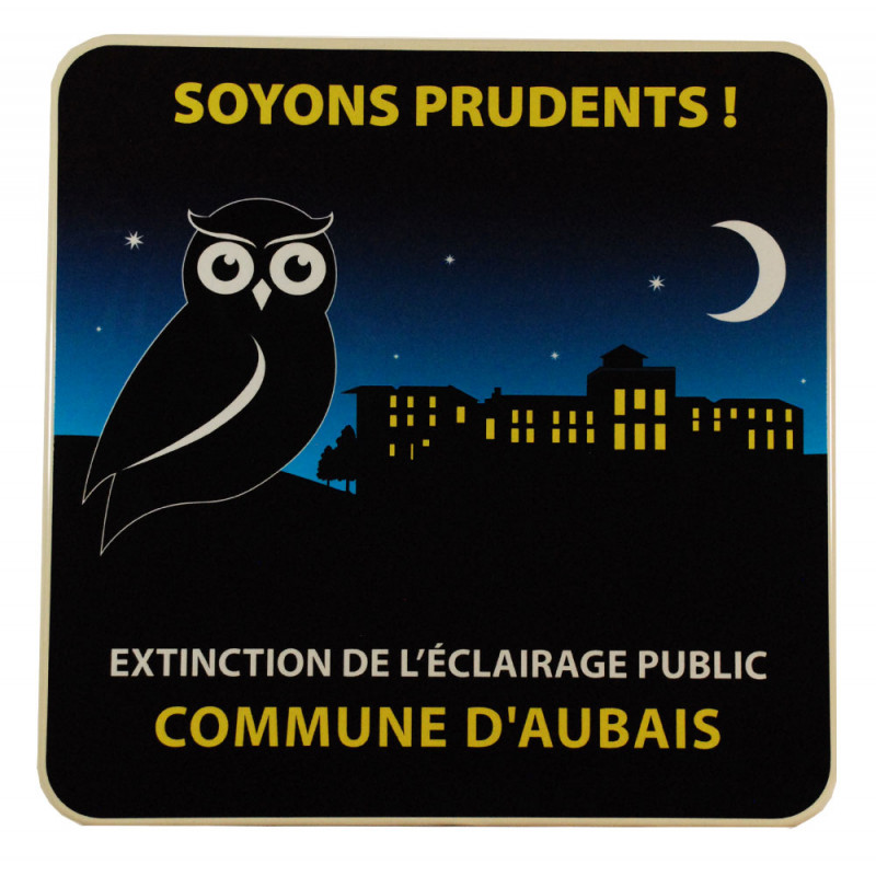 Panneau extinction de l’éclairage public | WPS