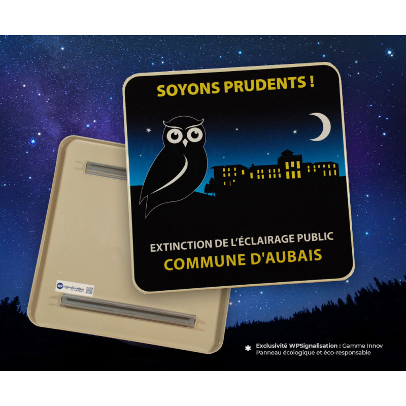 Panneau extinction de l’éclairage public | WPS