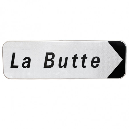 Panneau directionnel de position lieux-dits D29b1 l WP Signalisation