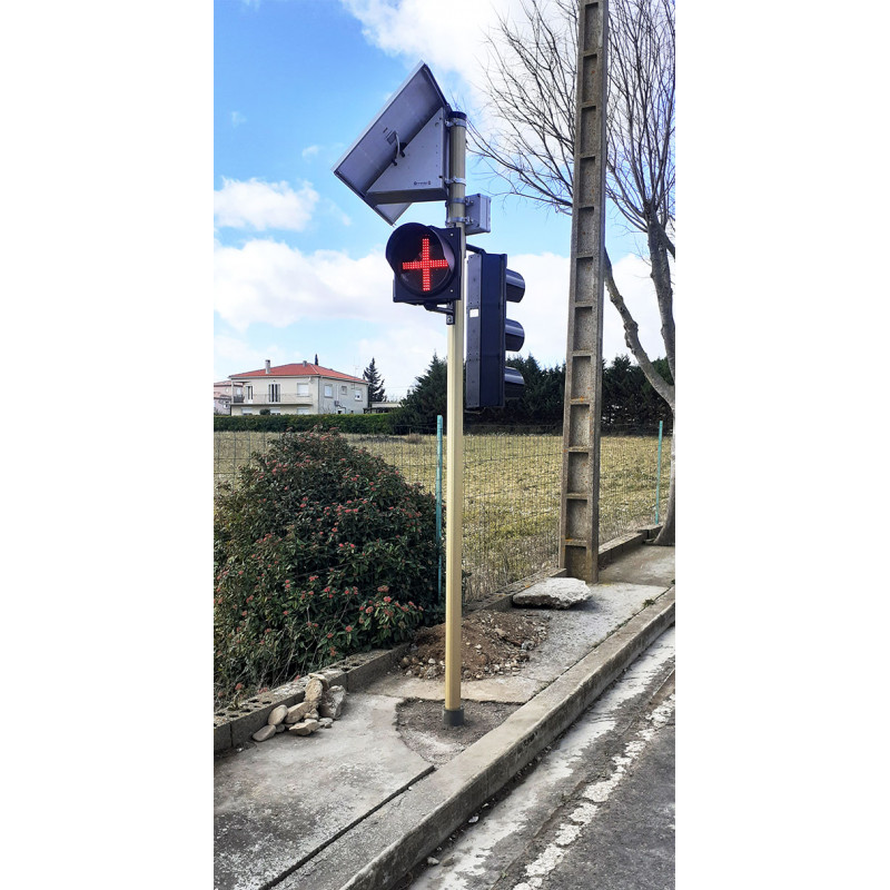 Croix grecque pour feux tricolores | WPSignalisation