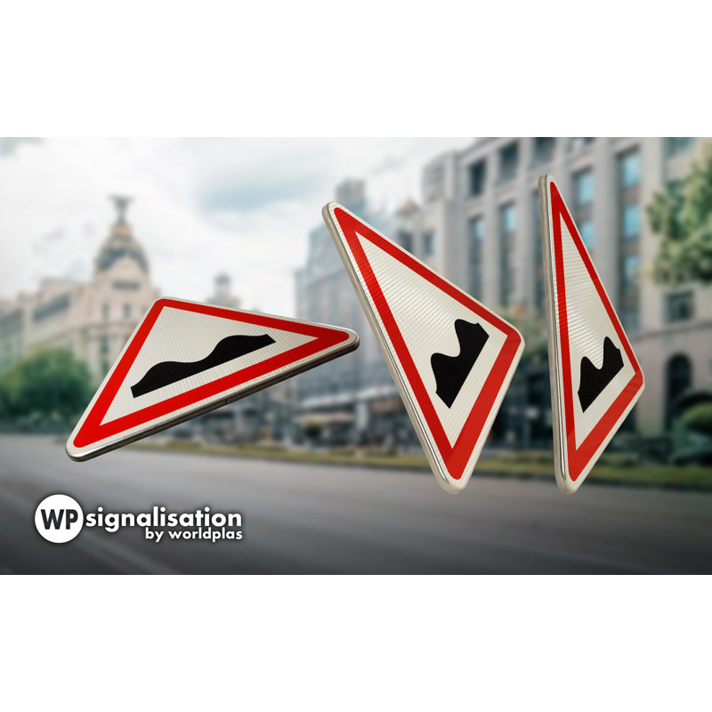 Panneau de danger A2A - Cassis ou dos-d'âne | WPSignalisation