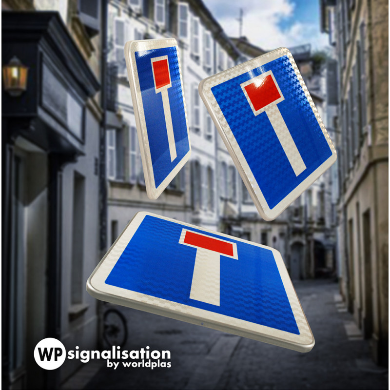 Panneau C13a - Impasse, voie sans issue I WP Signalisation