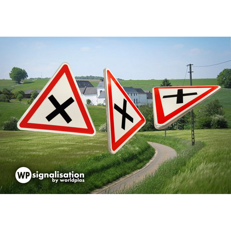 Panneau priorité à droite - Panneau AB1 I WP Signalisation