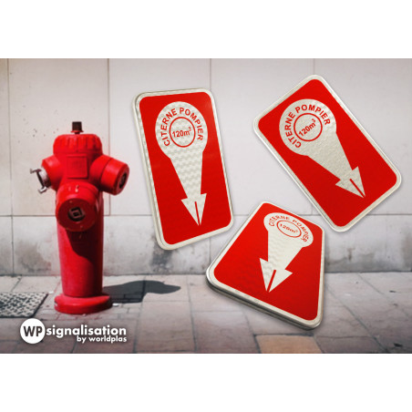 Panneau point d’eau incendie (PEI) | WP Signalisation