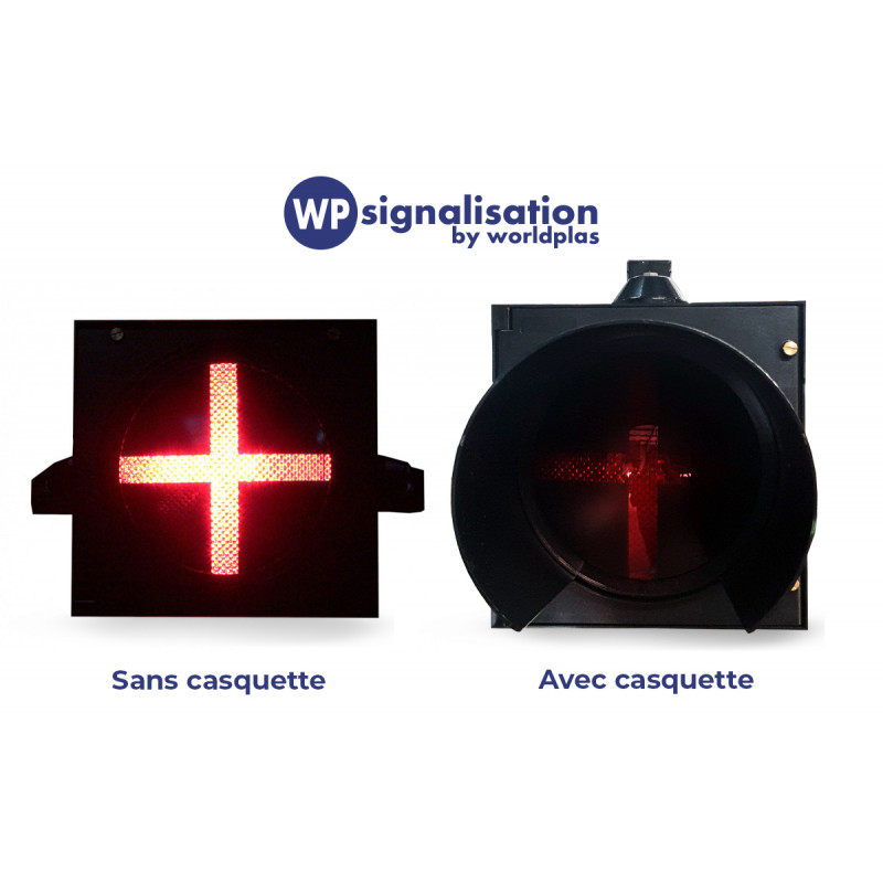 Croix grecque pour feux tricolores | WPSignalisation