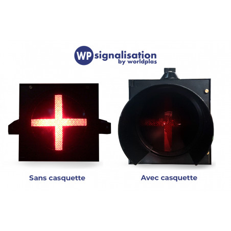 Croix grecque pour feux tricolores | WPSignalisation