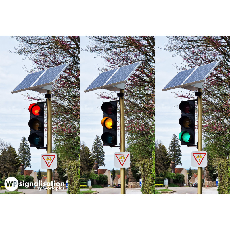 Feu tricolore intelligent comportemental I WP Signalisation