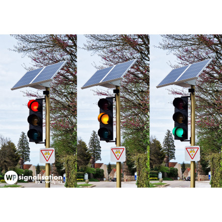 Feu tricolore intelligent comportemental I WP Signalisation