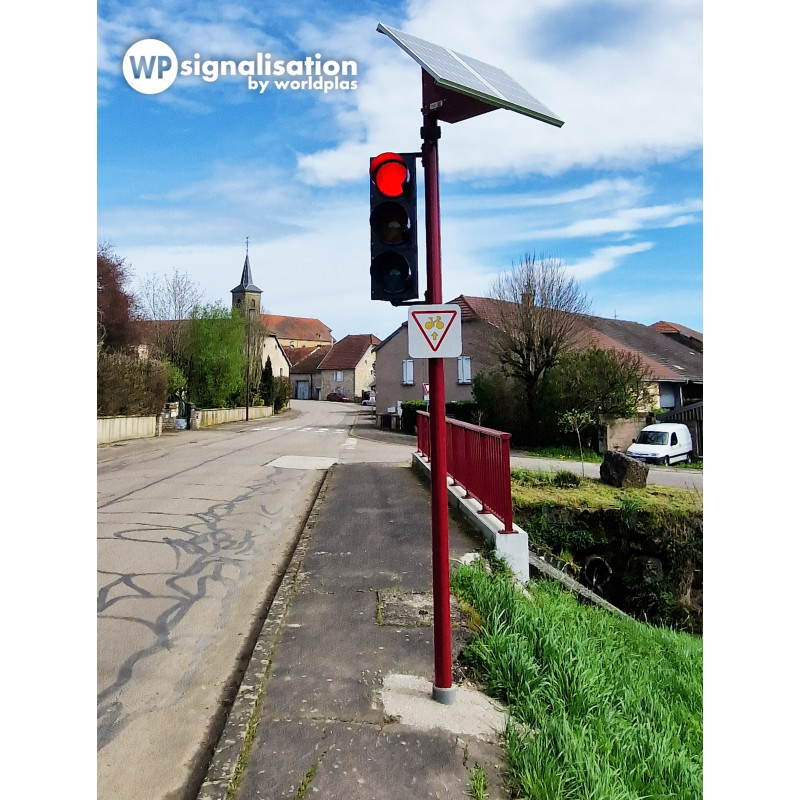 Feu tricolore intelligent comportemental I WP Signalisation